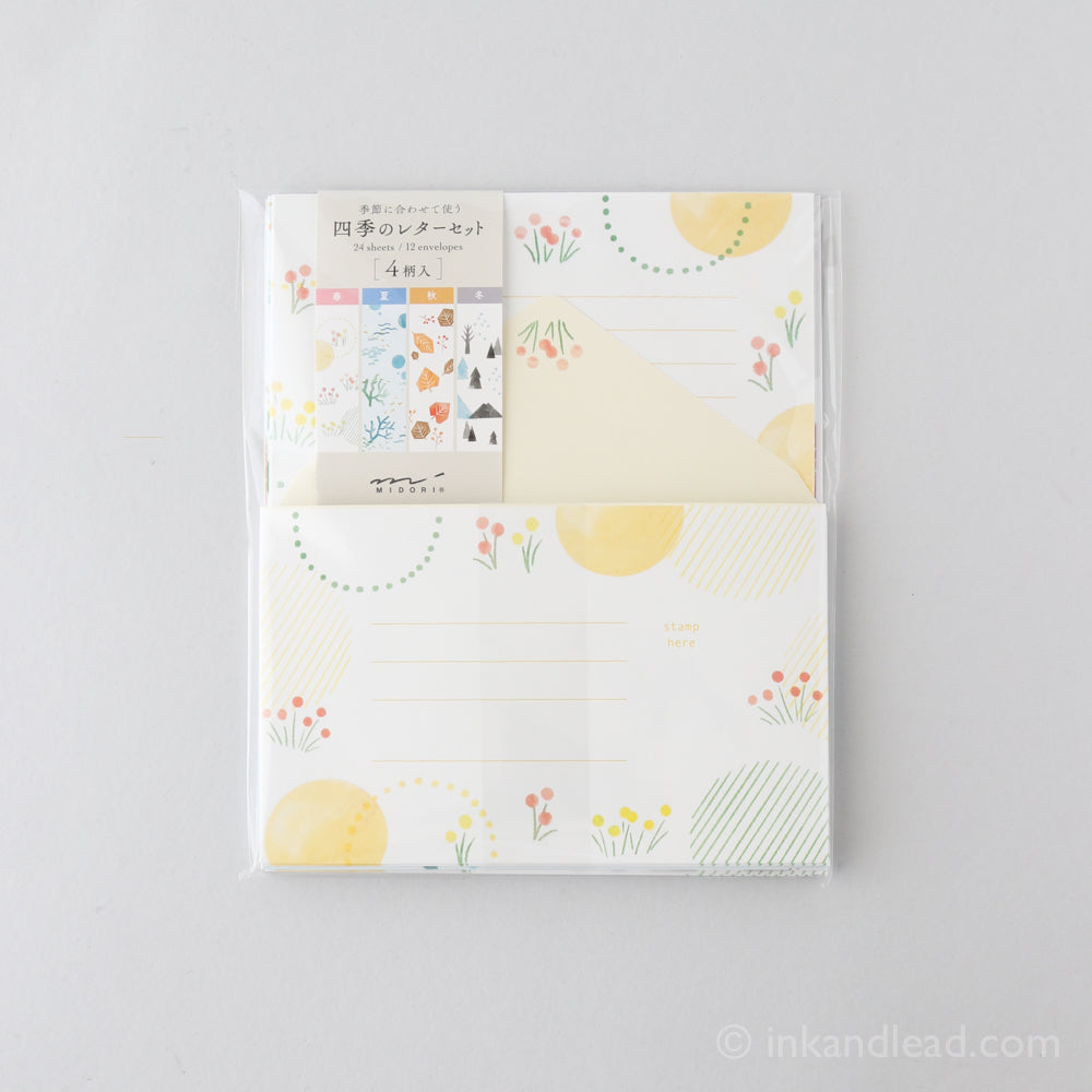 Midori Letter Set Four Seasons - Nature – Ink & Lead