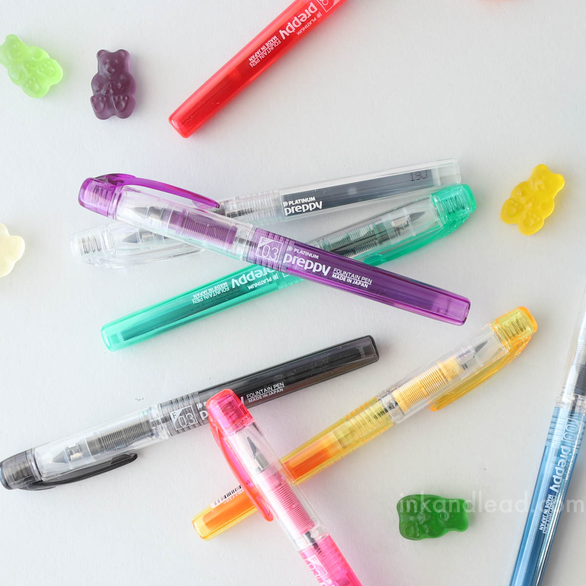 Platinum Preppy Fountain Pen, 0.3 Fine Nib - Crystal – Ink & Lead